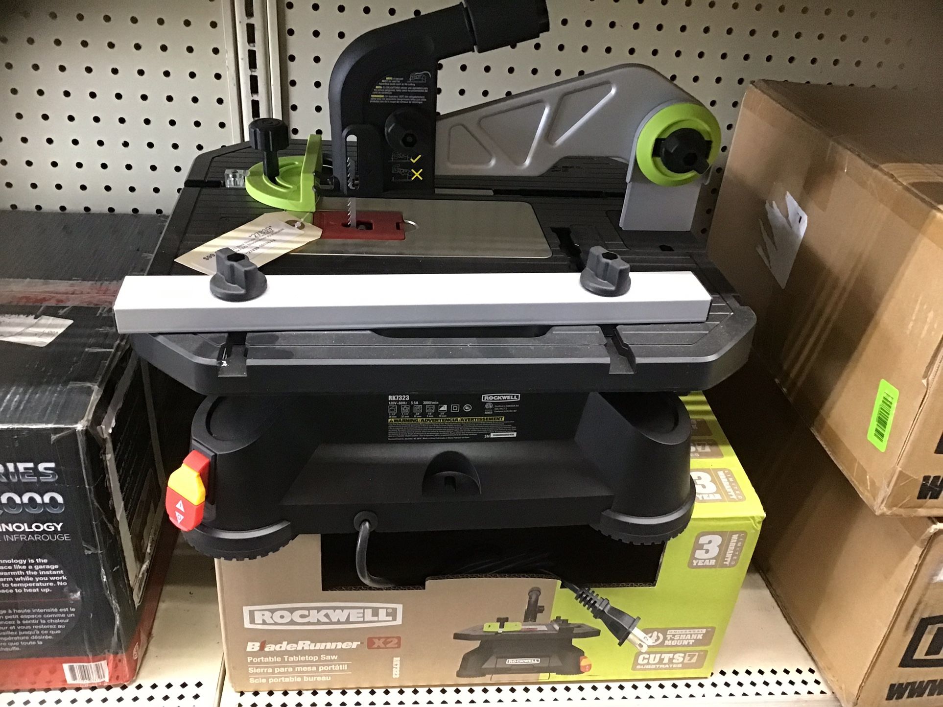 Rockwell Blade Runner X2 Portable Tabletop Saw for Sale in Eastlake, OH ...