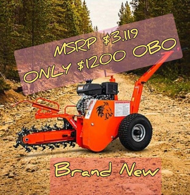 Brand New DK Power Opi118 18-in Trencher With Kohler Engine Brand New ...