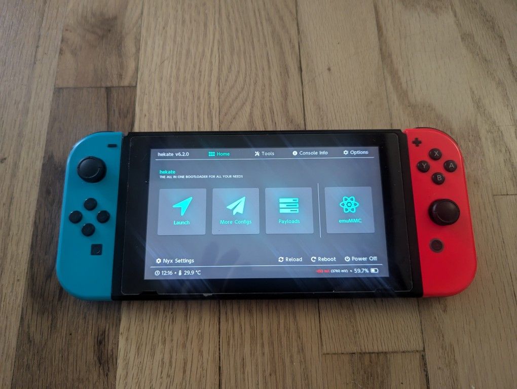 Pre modded nintendo switch store