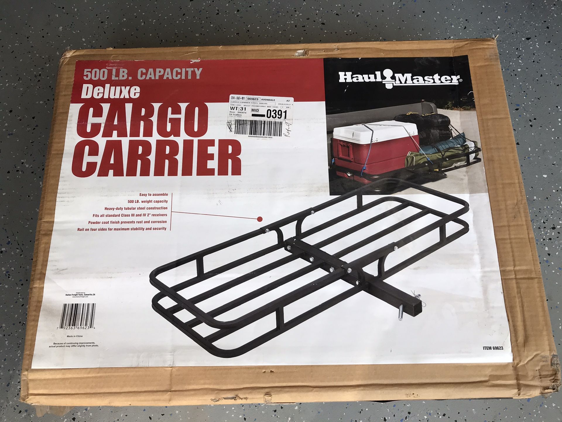 Haul Master 500 lb capacity Deluxe Cargo Carrier for Sale in Goodyear ...