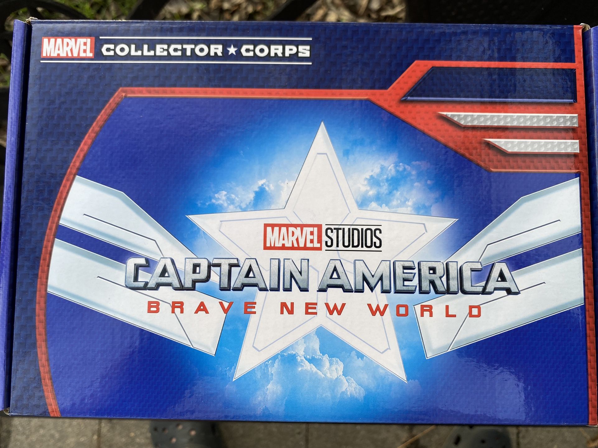 Captain America Brave New World Funko Marvel Collector Corps Box (Size ...