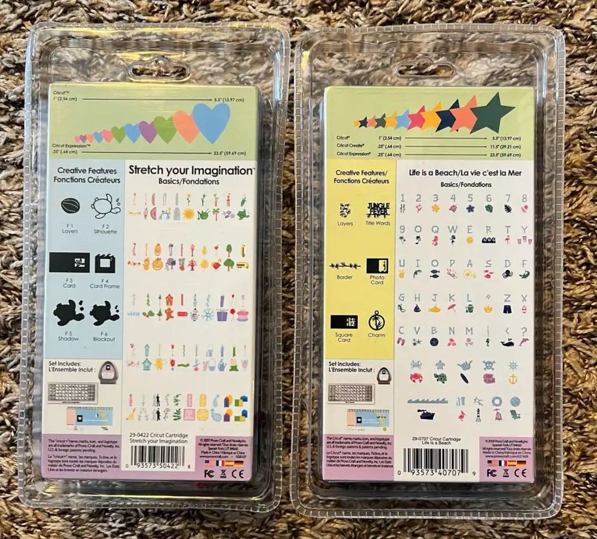 Cricut expression & Getting Started Kit & Extras