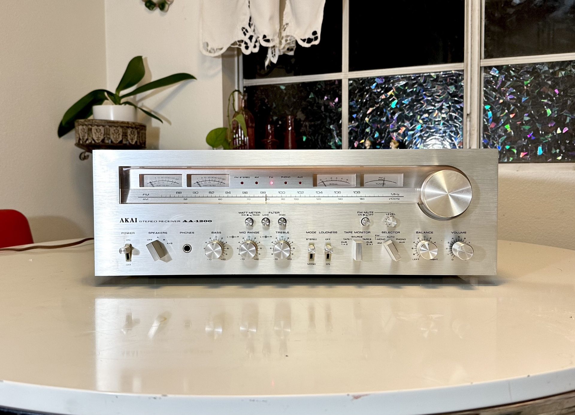 Vintage 1970’s Akai AA-1200 Receiver 120 watts / channel Excellent ...
