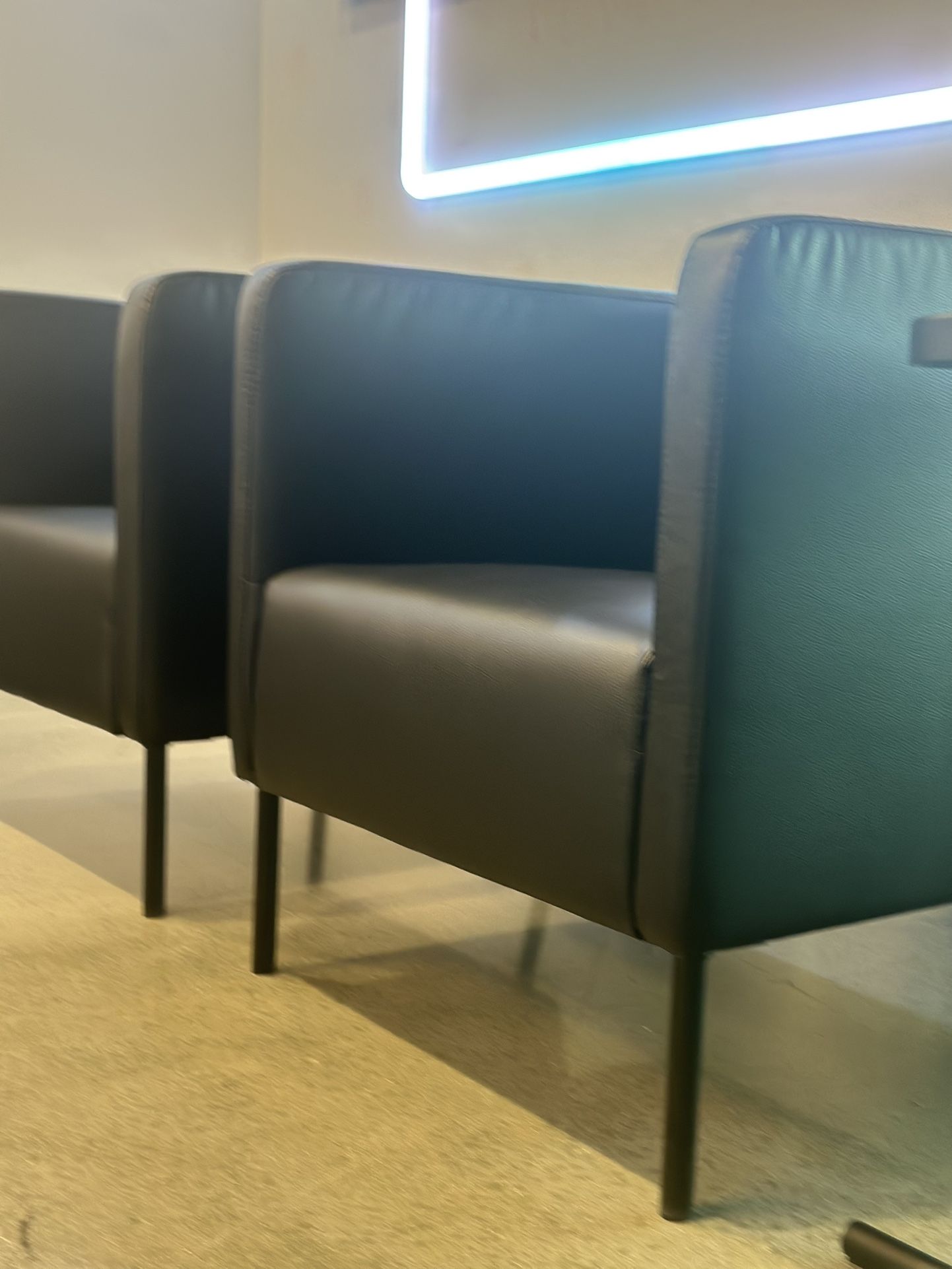 Pair Of Ikea Black Chairs for Sale in Irvine, CA - OfferUp