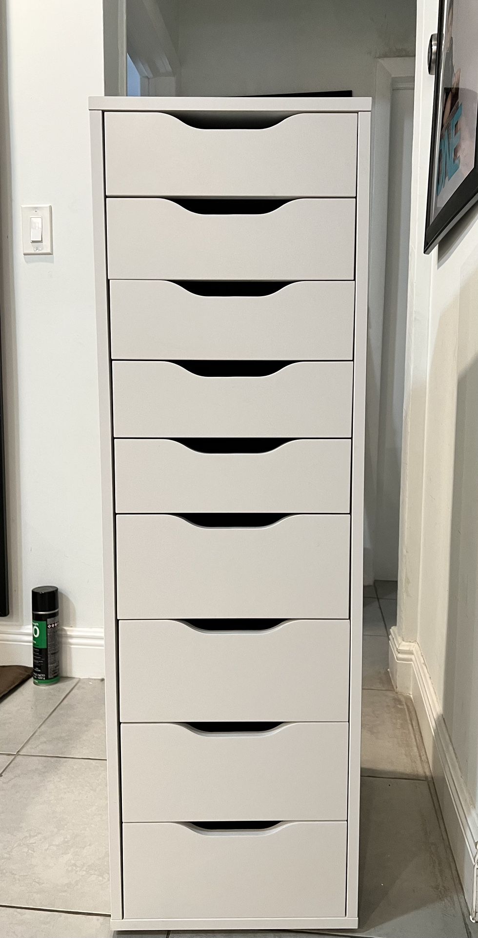 IKEA- Alex Drawer Unit- Gavetero- Vanity- Makeup- 9 drawers for Sale in ...