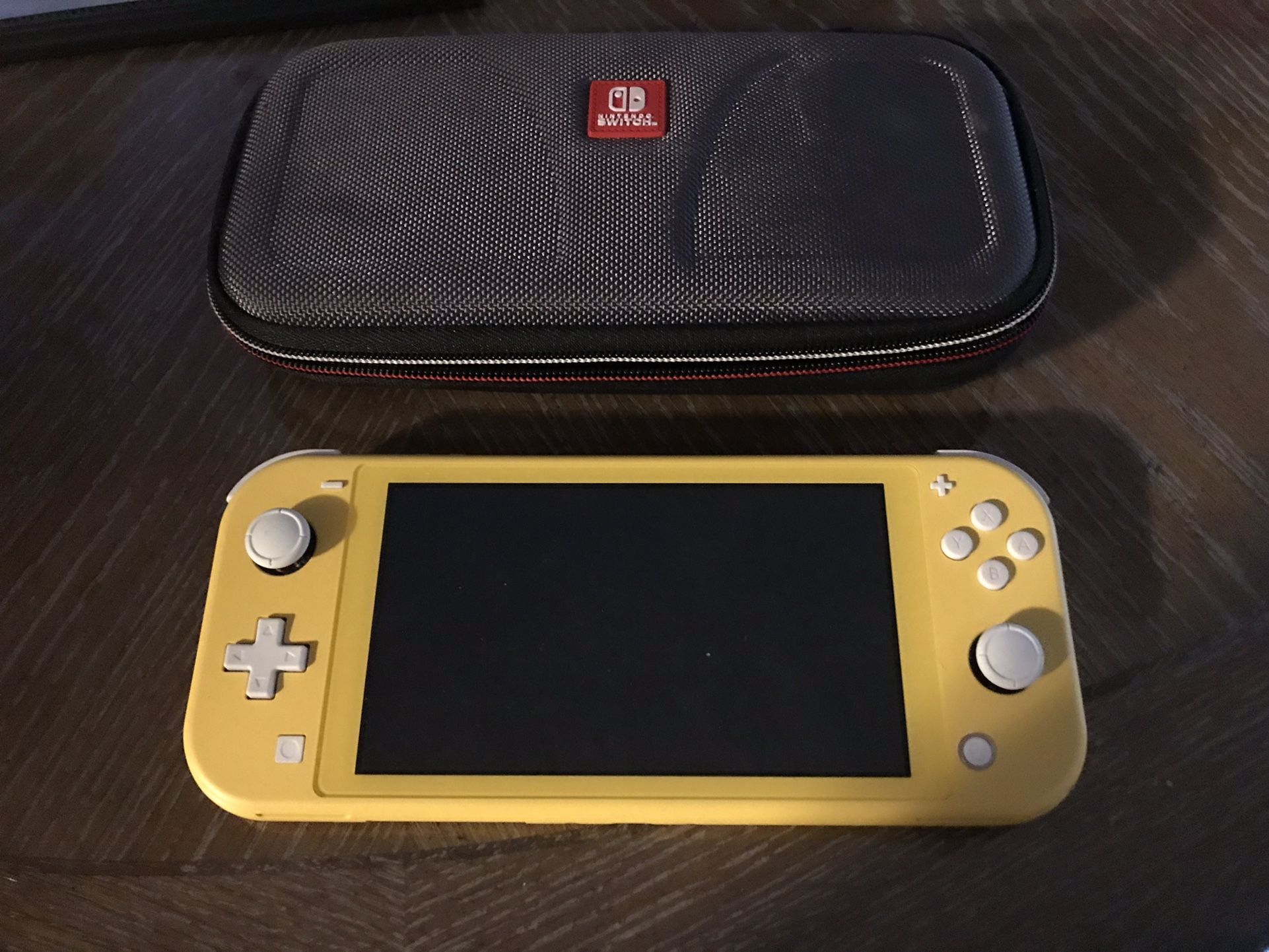 Yellow Nintendo Switch Lite - Clean With Case ( Games - Video Game ...
