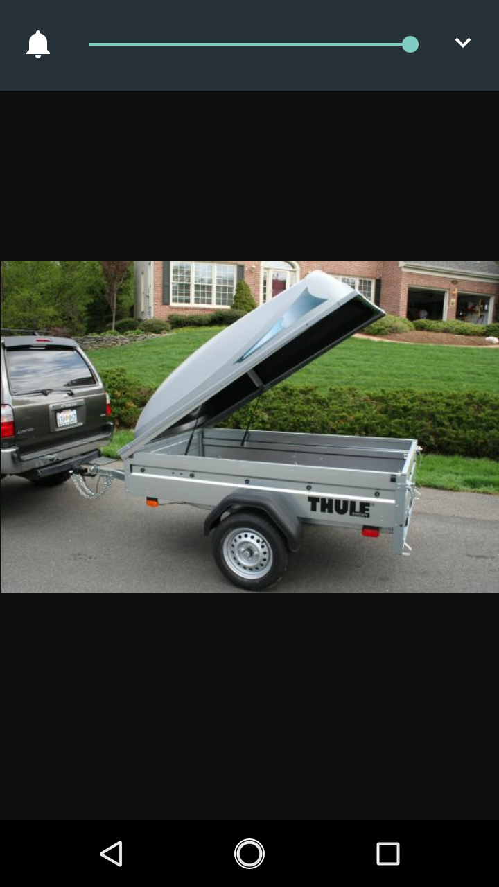 **REDUCED**Thule Adventure 1700 Sport Utility Trailer for Sale in ...