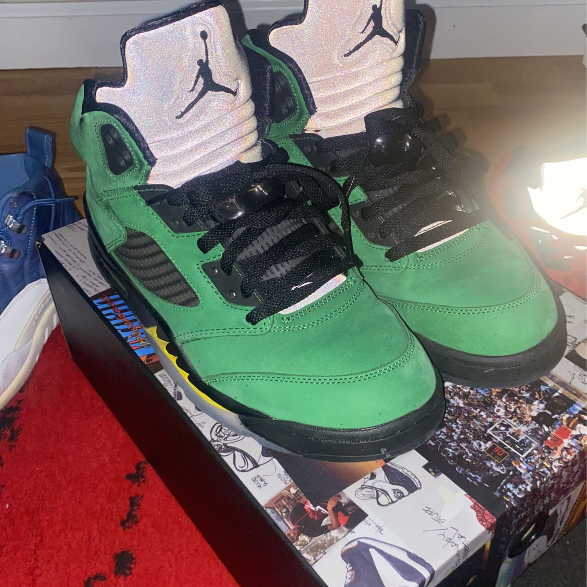 Jordan 5s Oregon Size 9.5 ( No Trades ) for Sale in Hercules, CA - OfferUp
