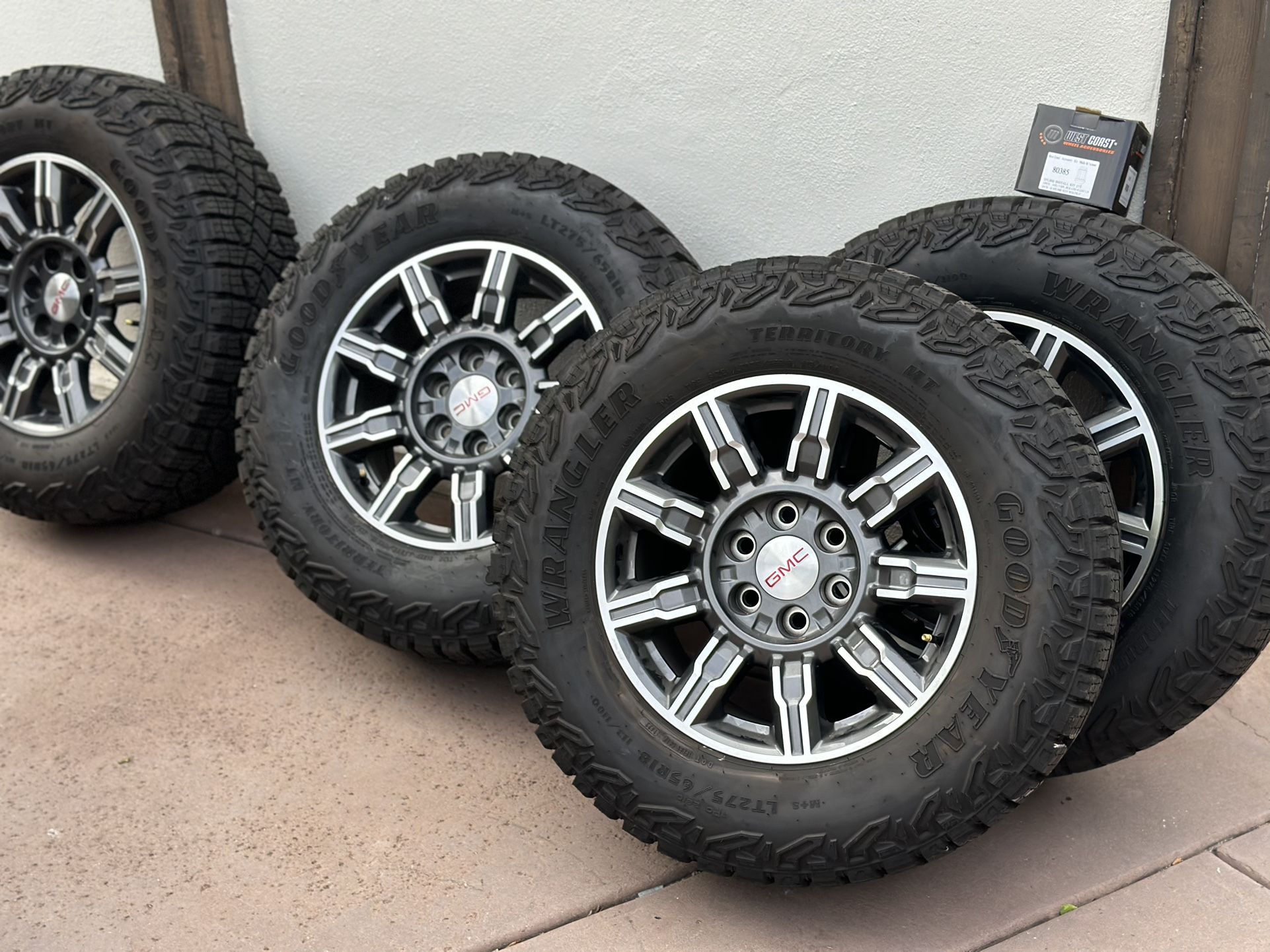 2024 GMC AT4 18” Wheels and Good Year tires for Sale in San Diego, CA ...