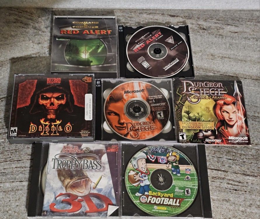 PC Game Bundle – Classic Strategy, RPG & Sports (6 Games) for Sale in ...