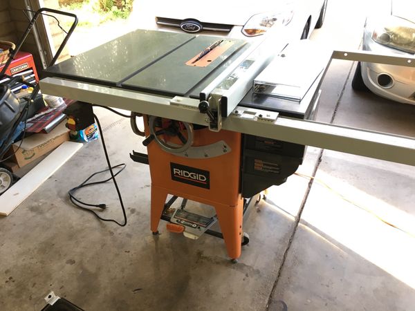 Ridgid Granite Top Table Saw for Sale in Phoenix, AZ - OfferUp