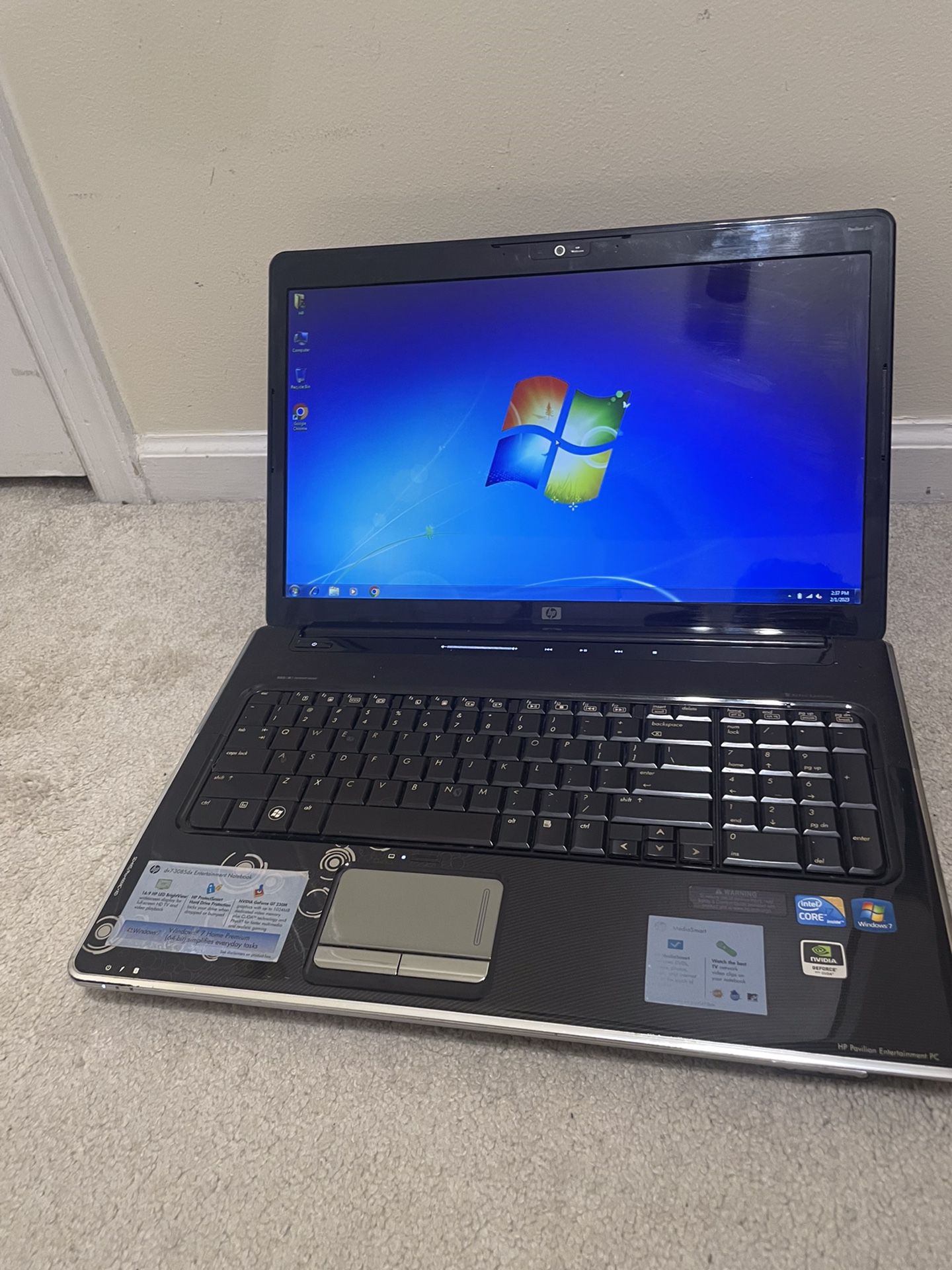 HP dv7-3085dx Entertainment Notebook (17.3-inch screen; CORE i7; 6GB ...