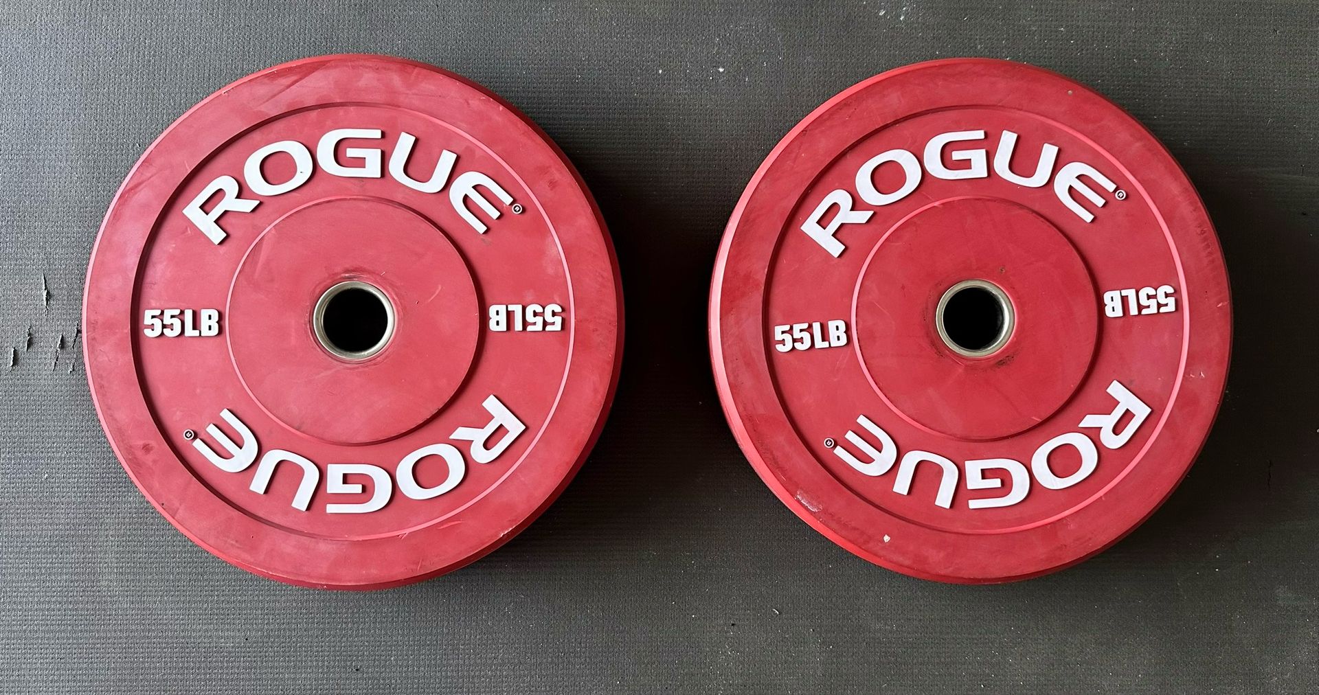 55LB plates- Rogue Color Echo Pair for Sale in La Costa, CA - OfferUp