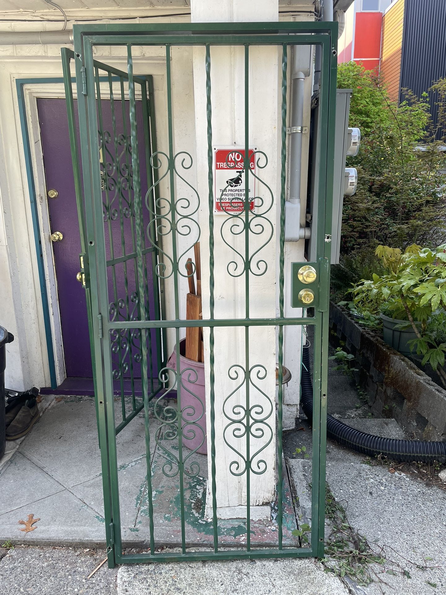 Security Door Gate Screen Door Steel Two Available. for Sale in Seattle ...