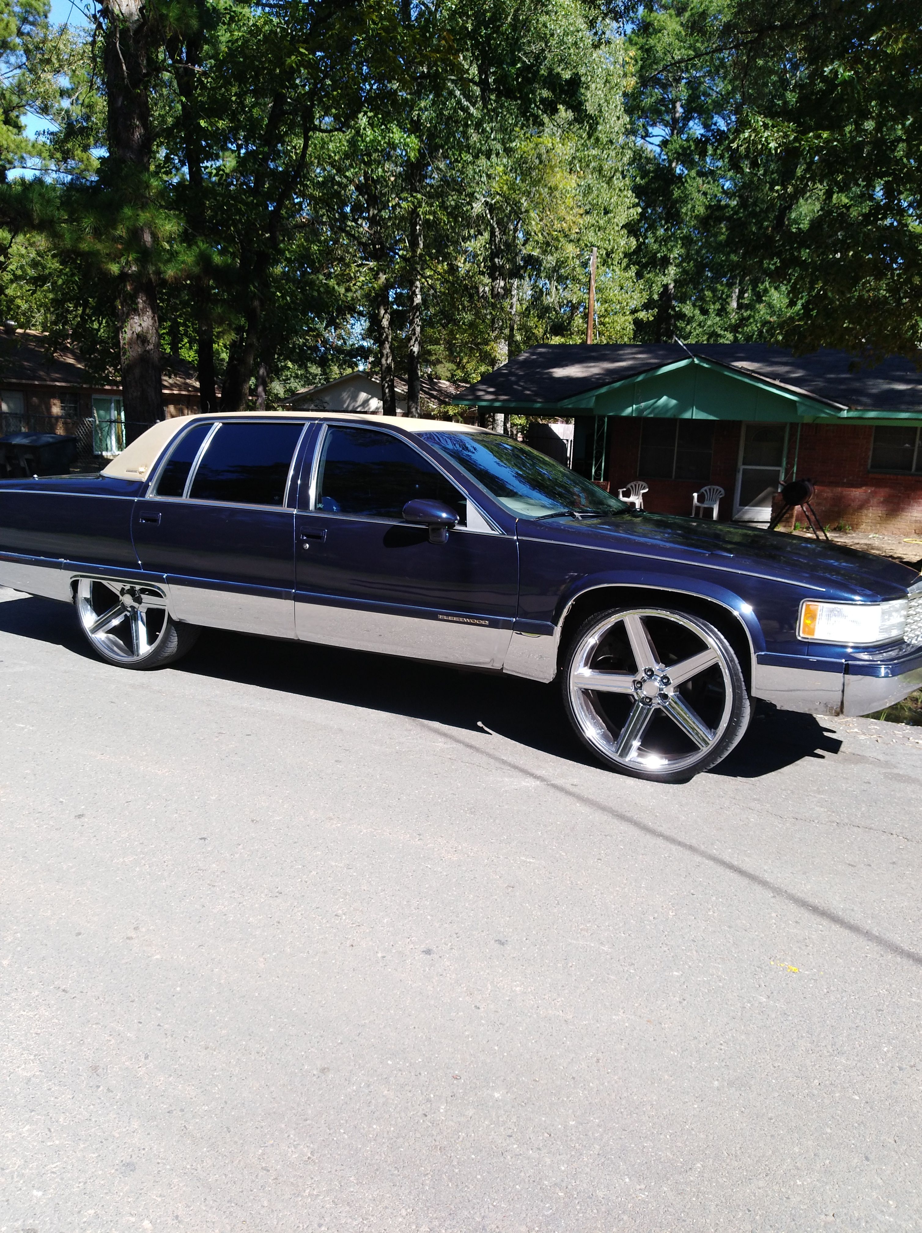 93 Cadillac Deville On 24s