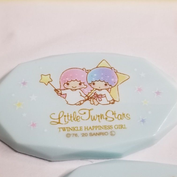 Sanrio Little Twin Stars Kiki Lala Hair Bangs BLUE Clips 2 Pcs Hello ...