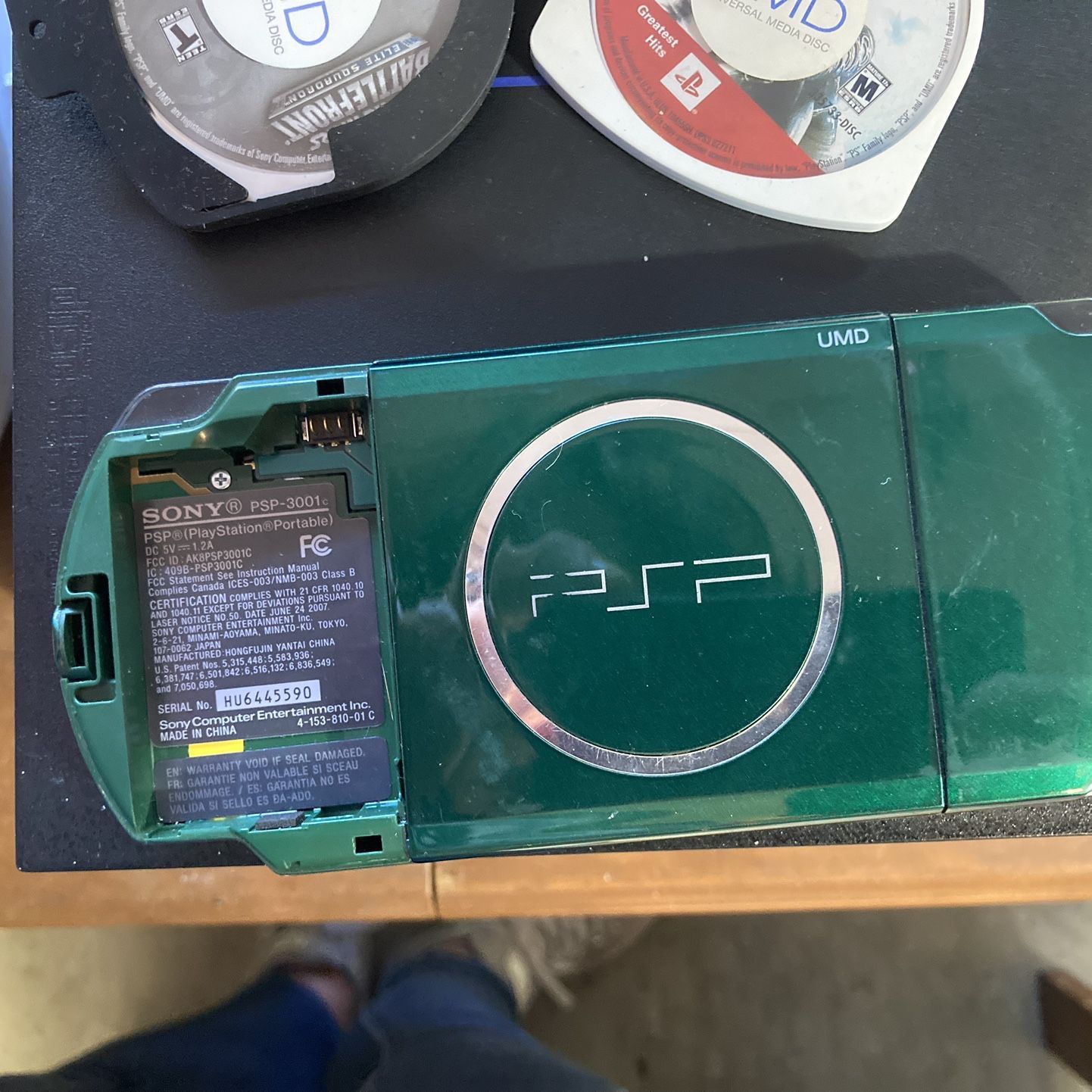 Spirited Green Psp