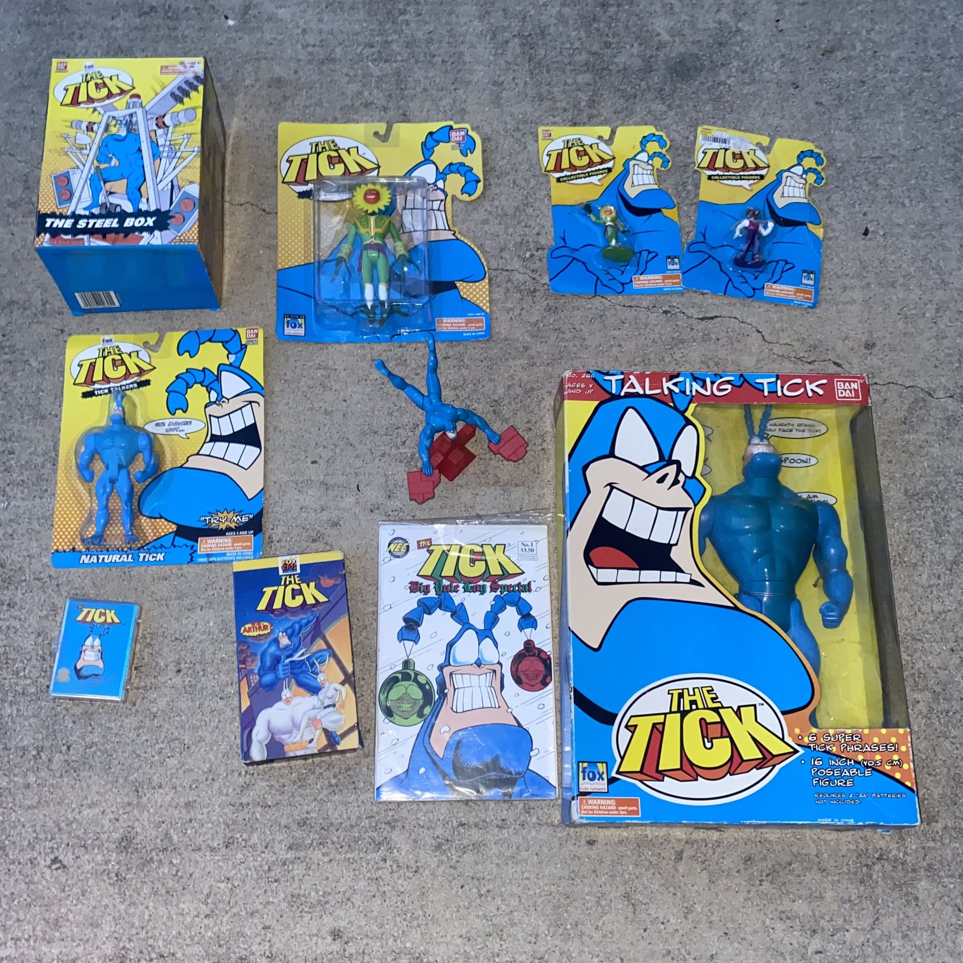 Vintage 90s The Tick Collectible Toy Lot for Sale in San Antonio, TX ...