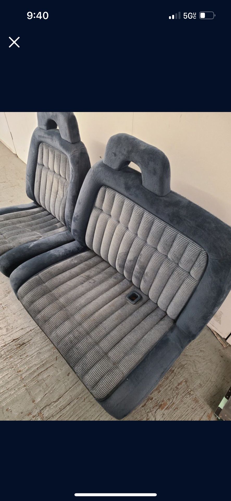 Obs Truck Bench Seat 60/40 for Sale in Long Beach, CA - OfferUp