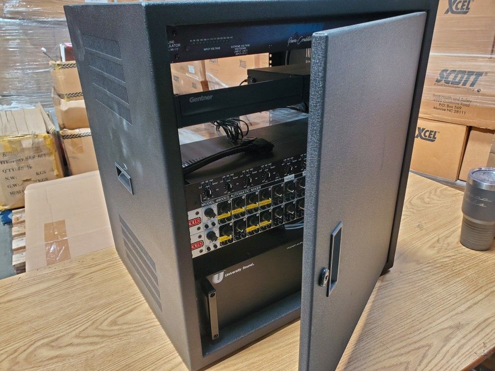 PA System - Rack Mounted With Assistive Listening FM Transmitter for ...