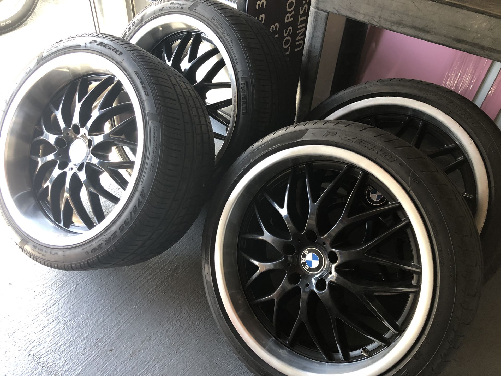 Alex 20 inches rims and tires for bmw for Sale in Redwood City, CA ...