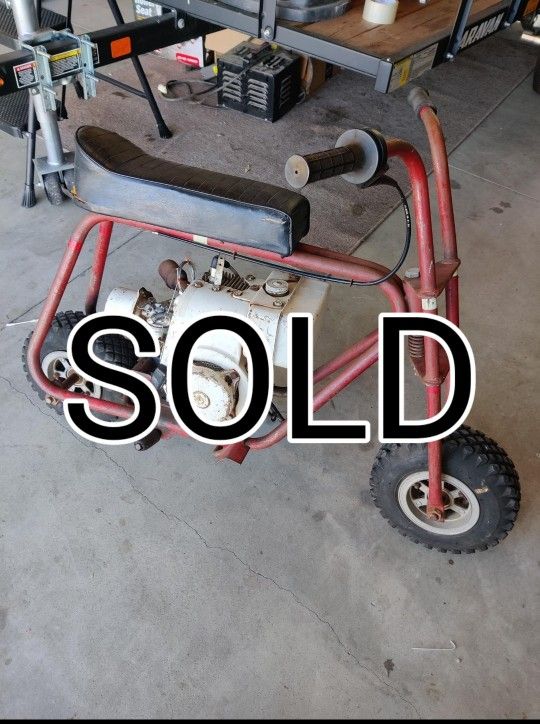 Mini Bike 1968 Roma Nova Mini bike Vintage Mini Bike W/ Tecumseh H35 ...