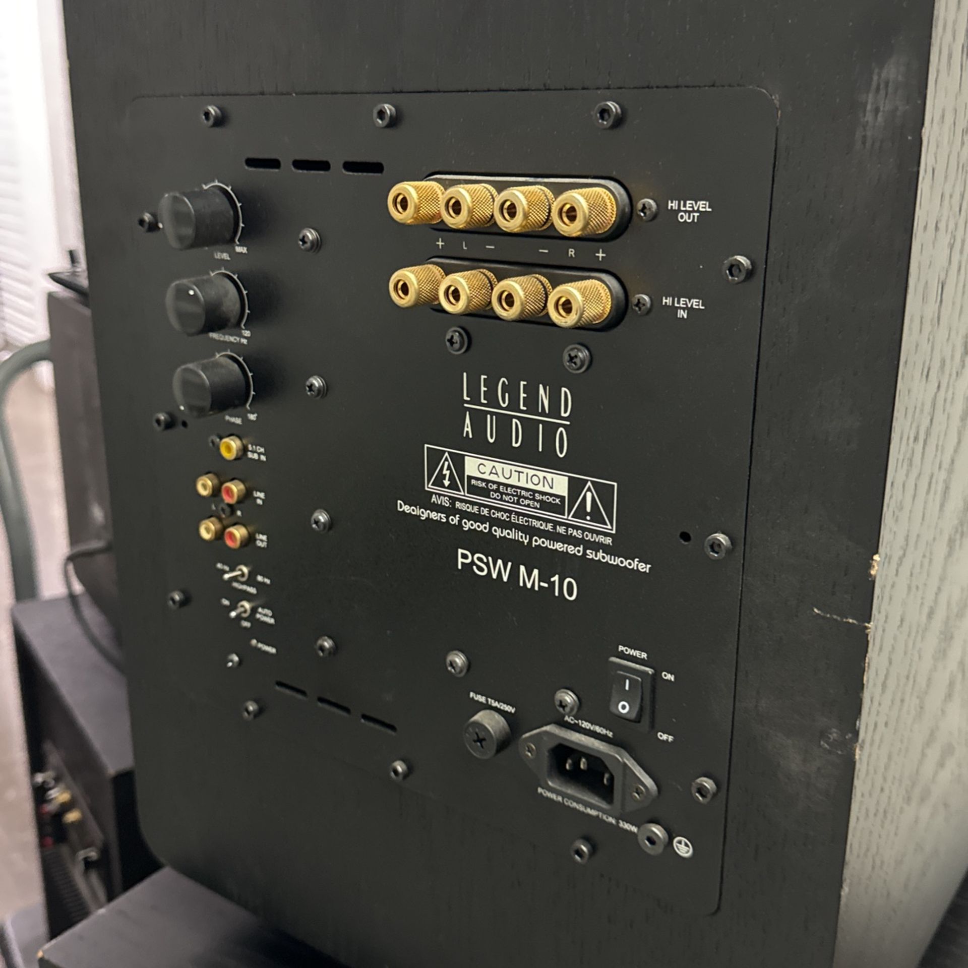 Legend Audio PSW M-10 Subwoofer for Sale in Compton, CA - OfferUp