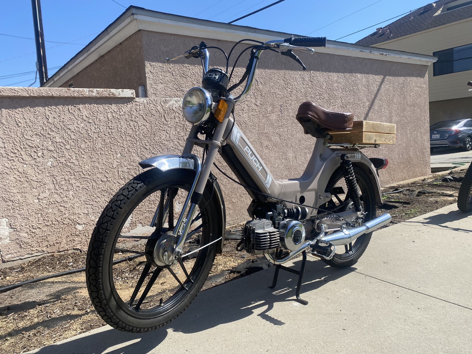 Custom Puch Moped