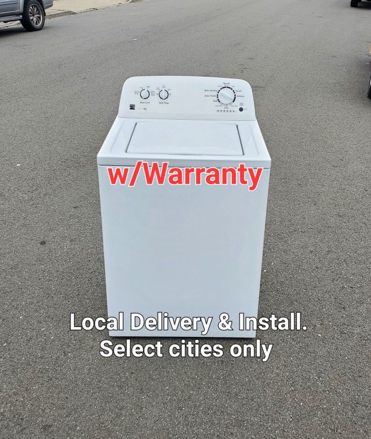 Clean Good Working Kenmore Washer Local Delivery With Warranty for Sale ...