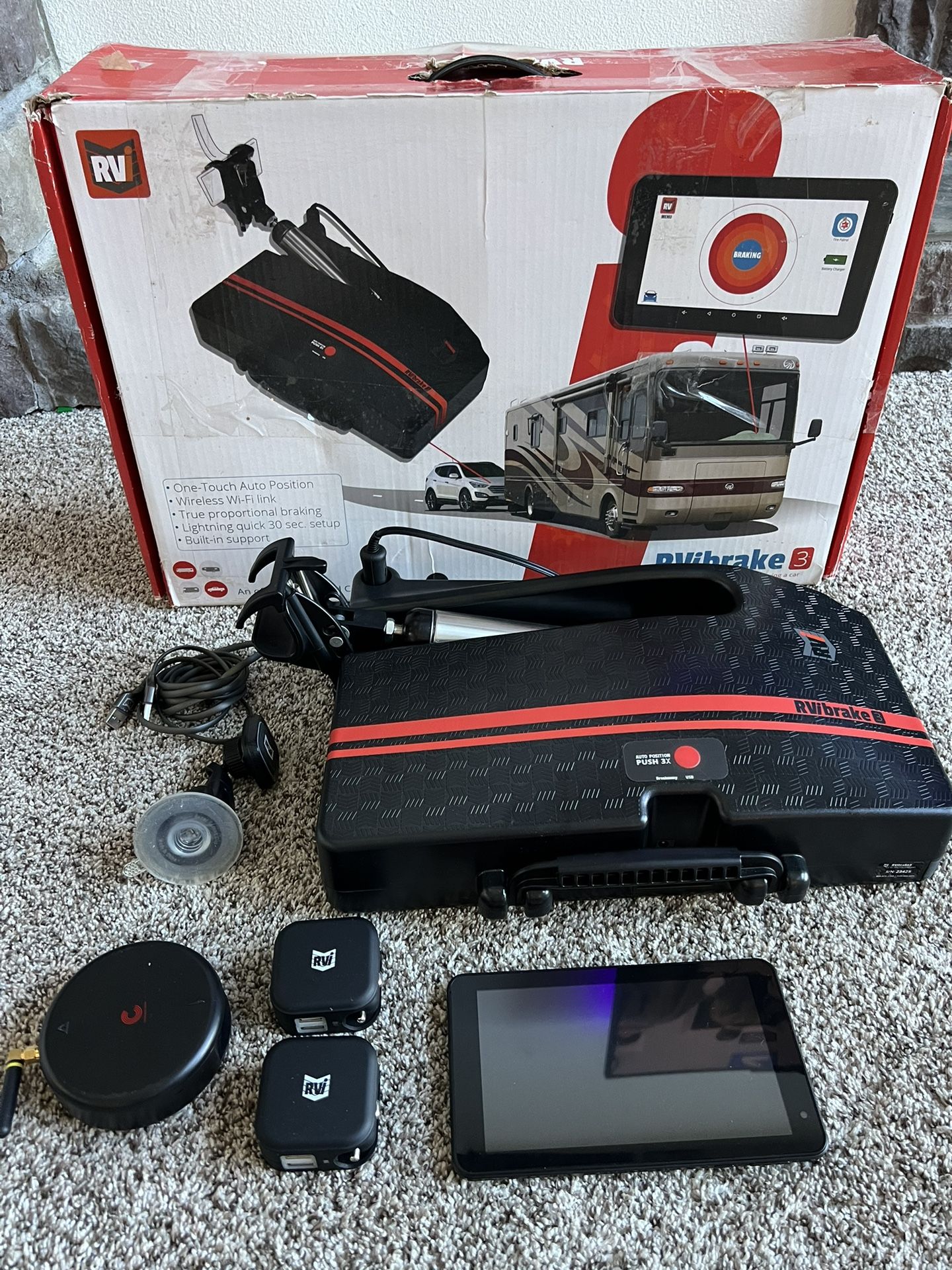 Rvibrake 3 / RVi flat towing brake system for tow vehicle for Sale in ...