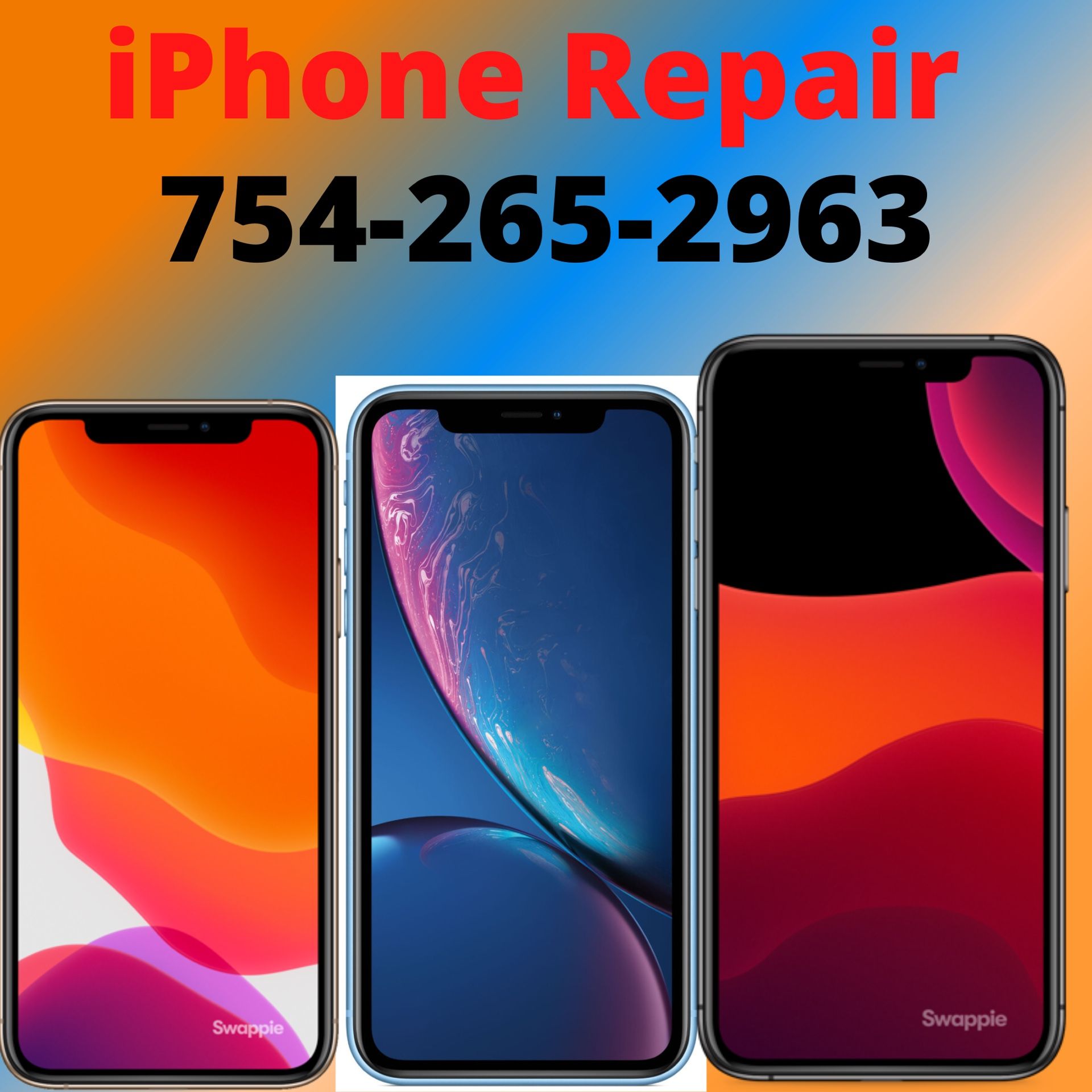 IPHONE IPAD SCREEN REPAIR BACK GLASS iPhone 6, 6s, 7, 8, X, XR, XS, XS Max, 11, Macbook, 12,FIX ...