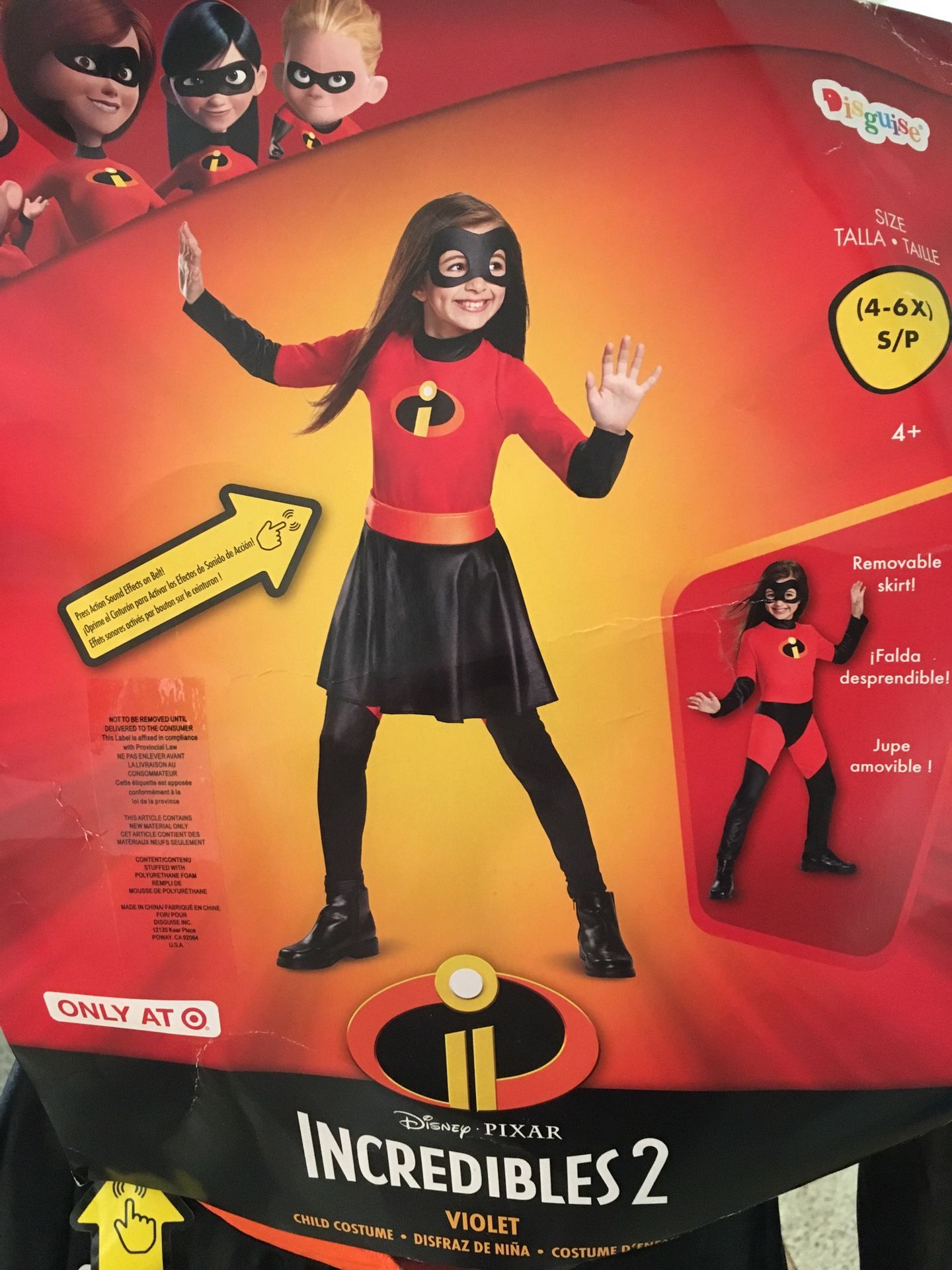 The Incredibles Violet Costume