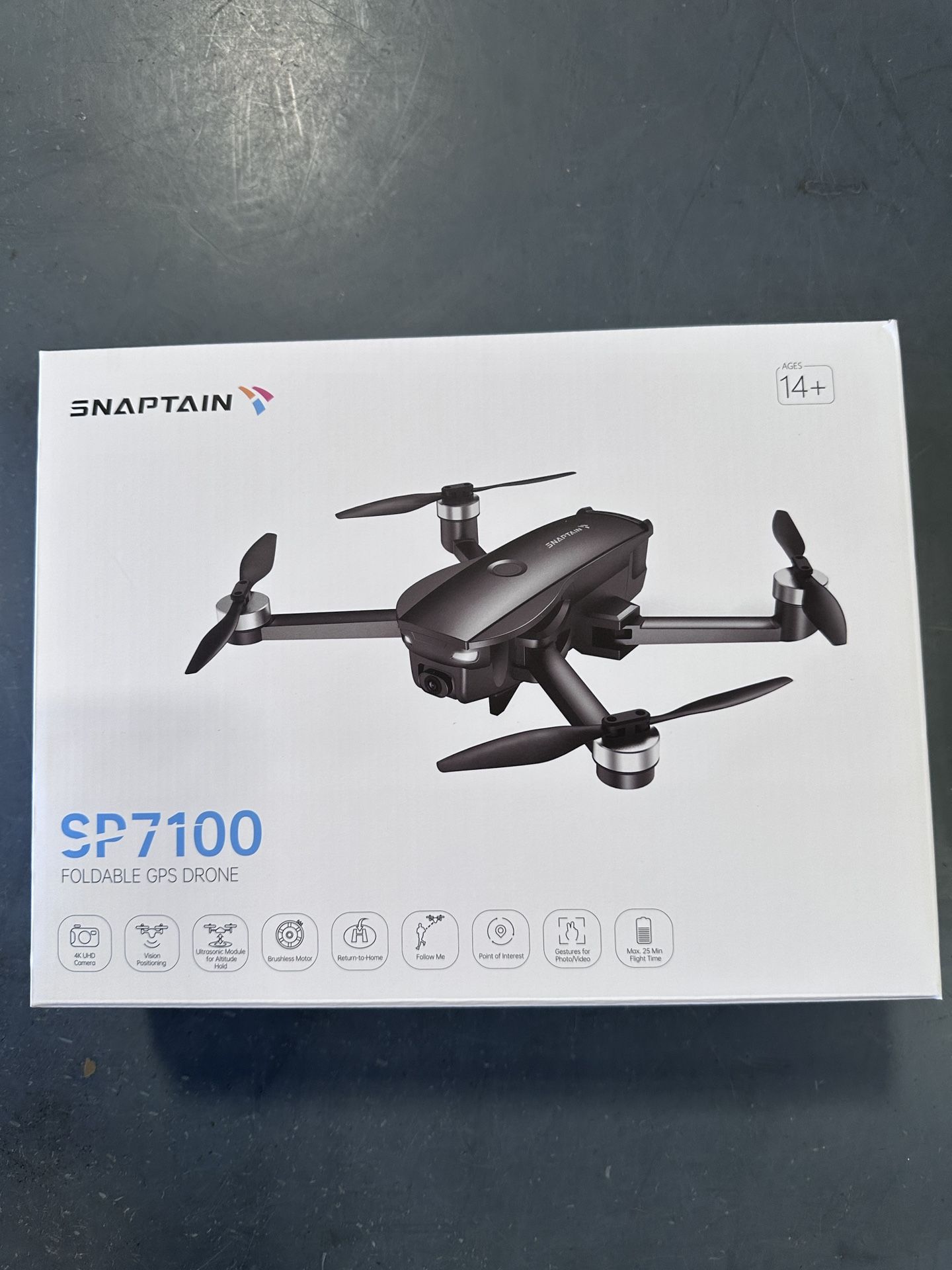 SNAPTAIN SP7100 Foldable GPS Drone for Adults 4K HD Video Smart Return to Home Quadcopter Black for Sale in Irvine CA OfferUp