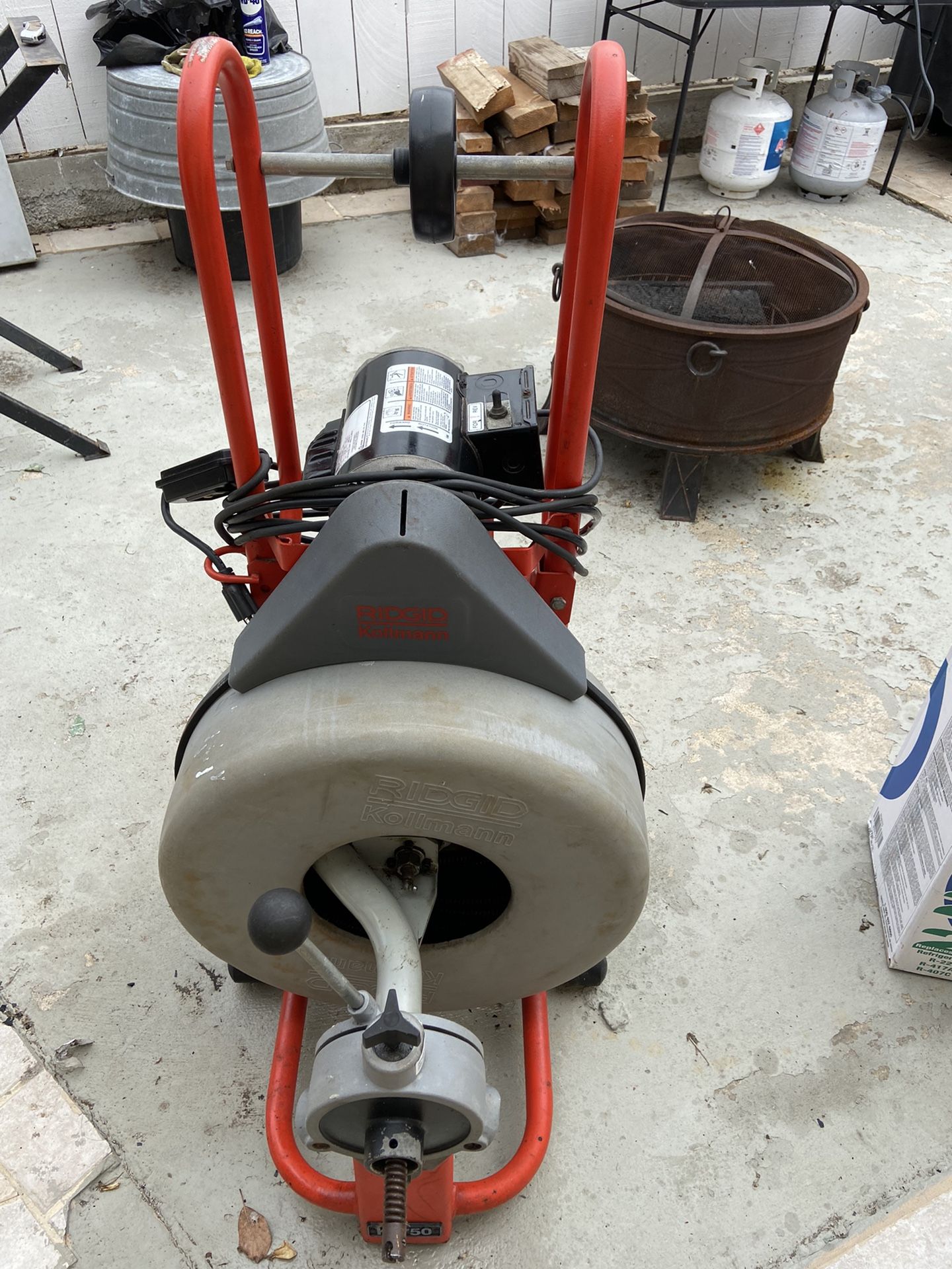Ridgid kollmann Drain Cleaning Snake for Sale in San Diego, CA - OfferUp