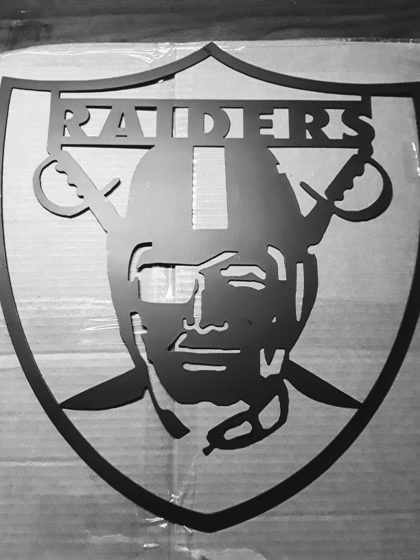 Raiders Logo Stencil