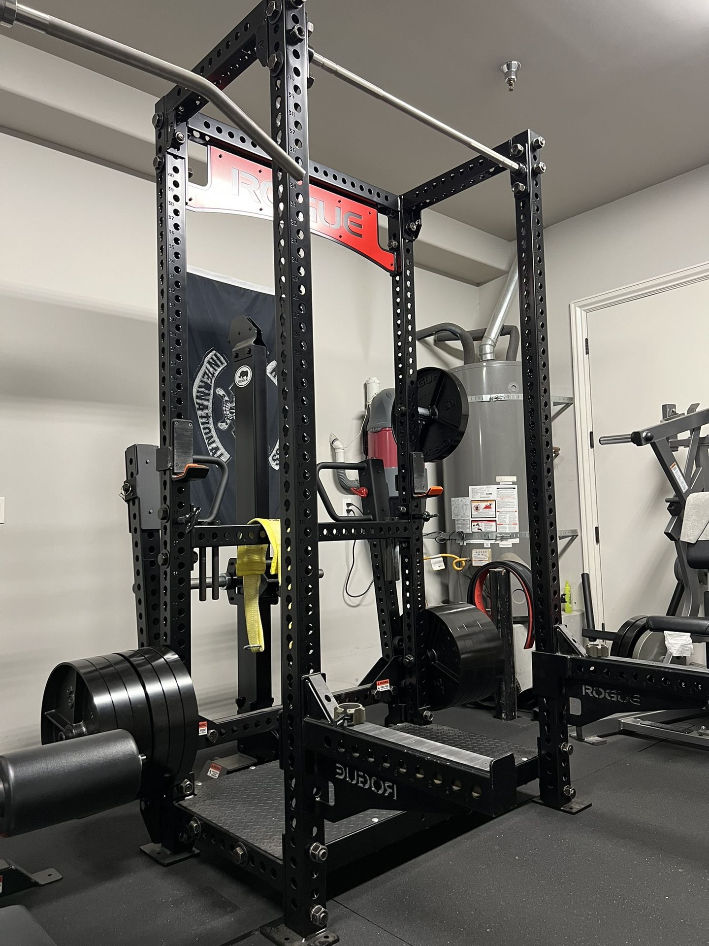 Rogue RM-6 Monster Rack 2.0 and RHINO BELT SQUAT - DROP-IN for Sale in ...