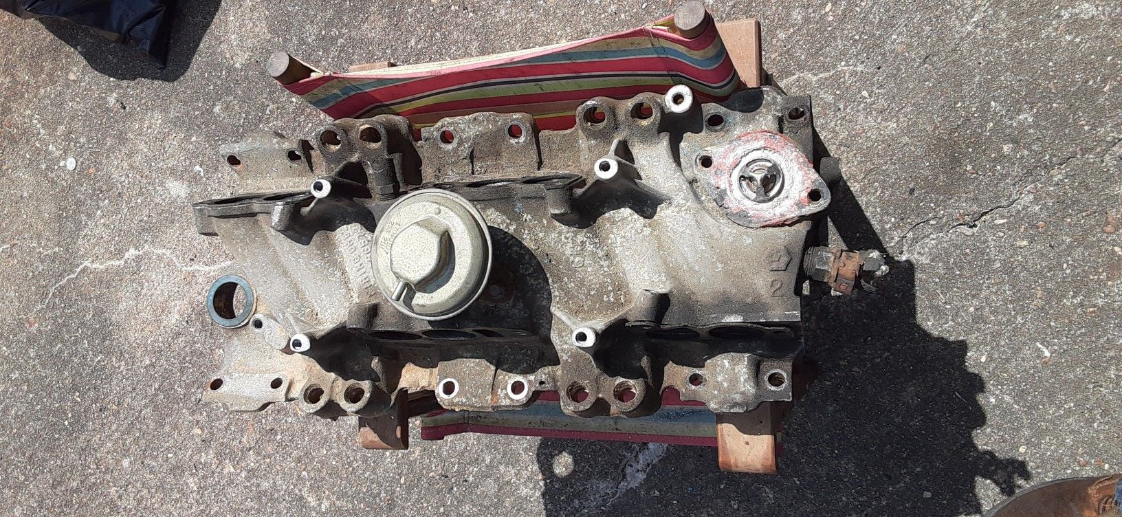 Tune port 350 small block Chevy intake manifold for Sale in Houston, TX ...