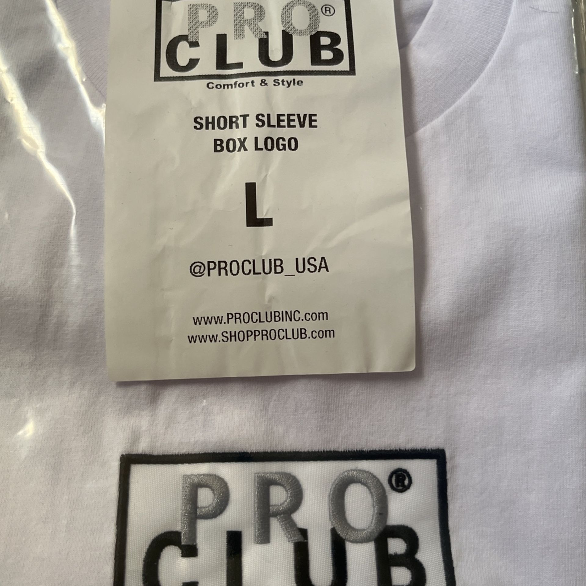 Short Sleeve Box Logo Pro Club for Sale in Bakersfield, CA - OfferUp