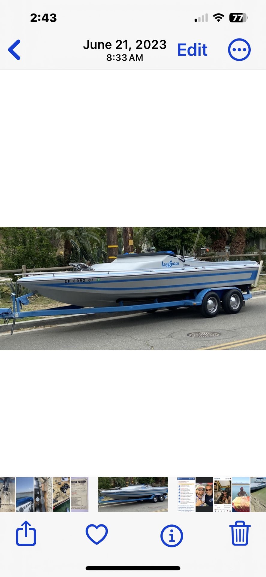 1987 SKV23’ Sport/cruiser for Sale in Riverside, CA - OfferUp