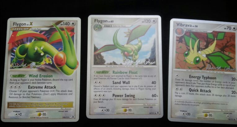 Flygon Pokemon Card