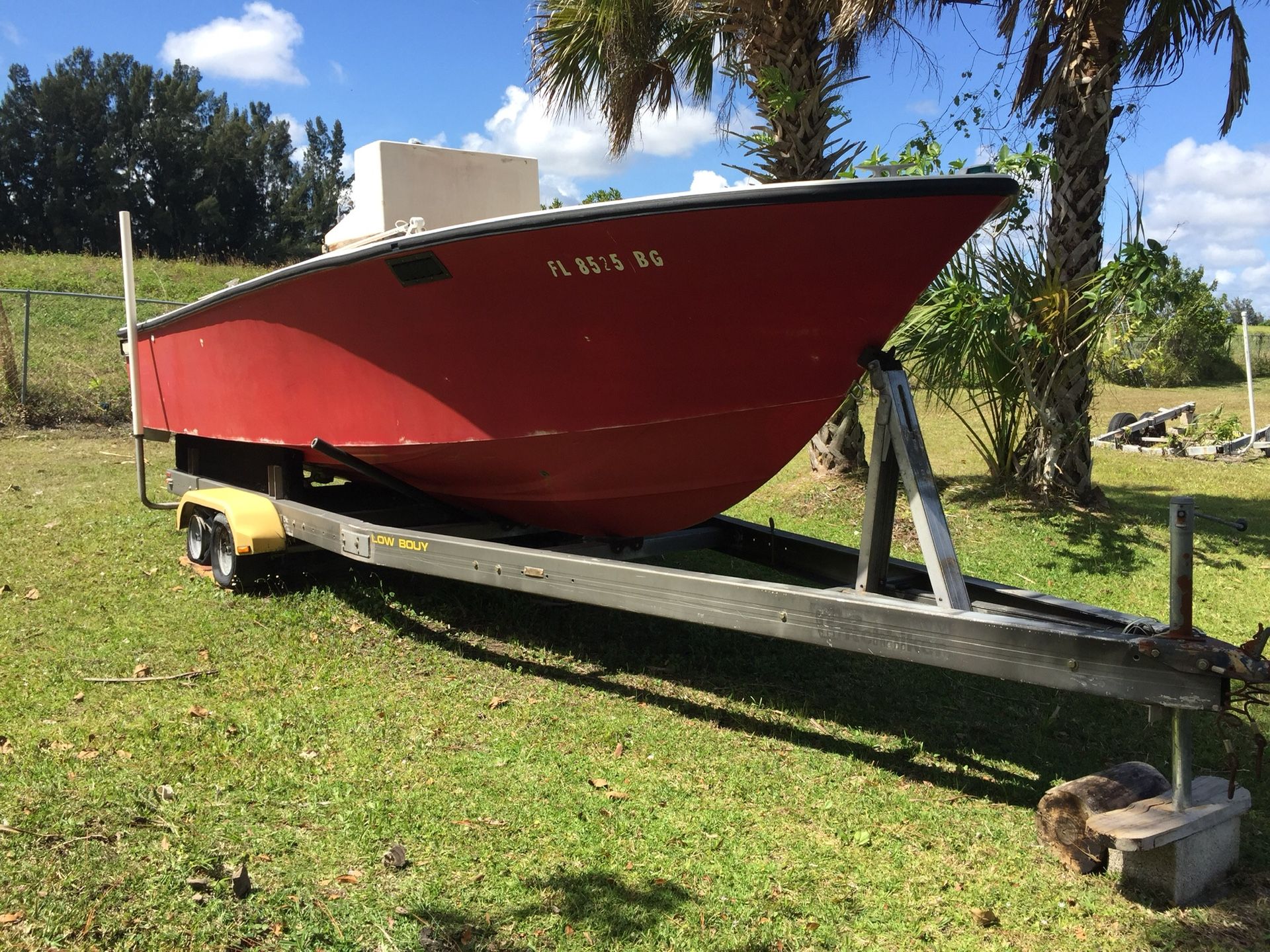 Boat & trailer seacraft 23 foot 1973 inboard TMD 40 volvo diesel ...
