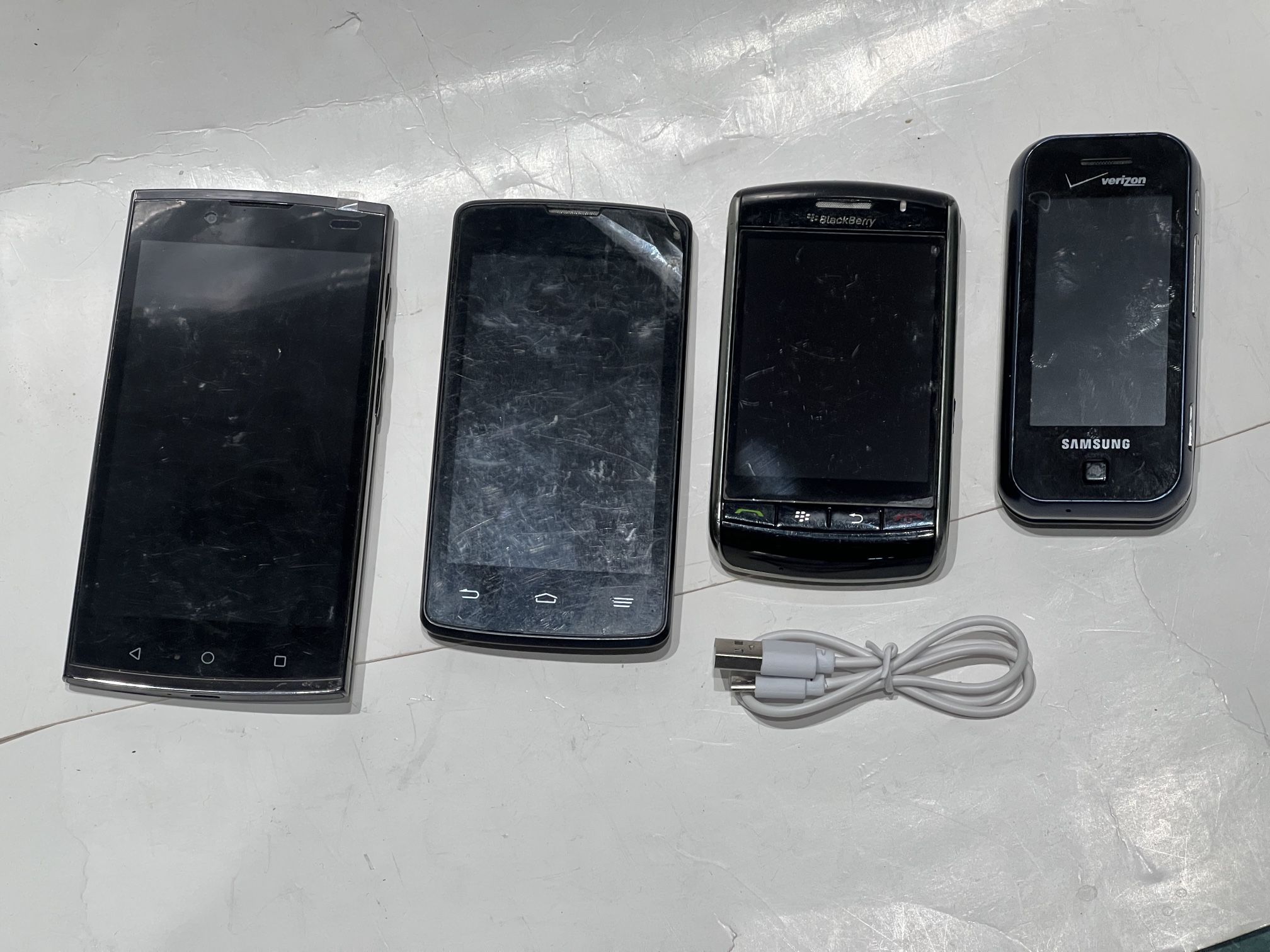 Lot of 4 Assorted Android Phones Read Description for Sale in ...