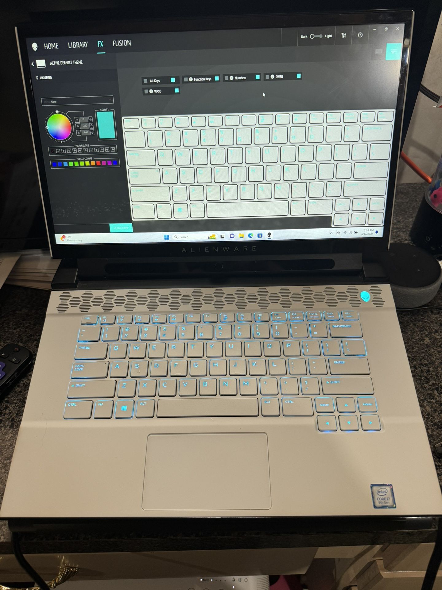 Alienware M15 R2 15, 256GB SSD, 16GB RAM i7-9750H, GeForce RTX 2080 for ...