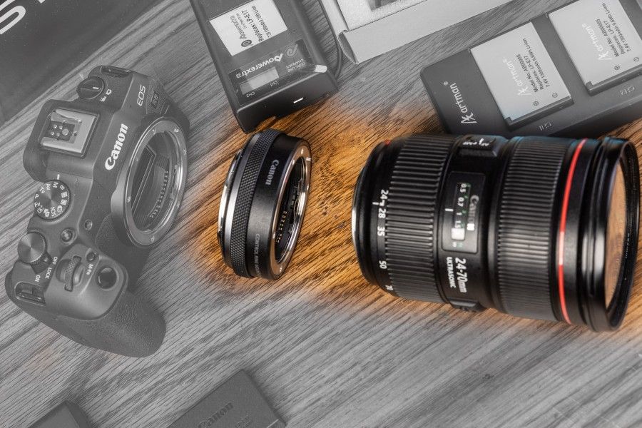 Canon EF 24-70mm f/2.8 IS + Canon Control Ring Adapter EF - RF Lenses ...