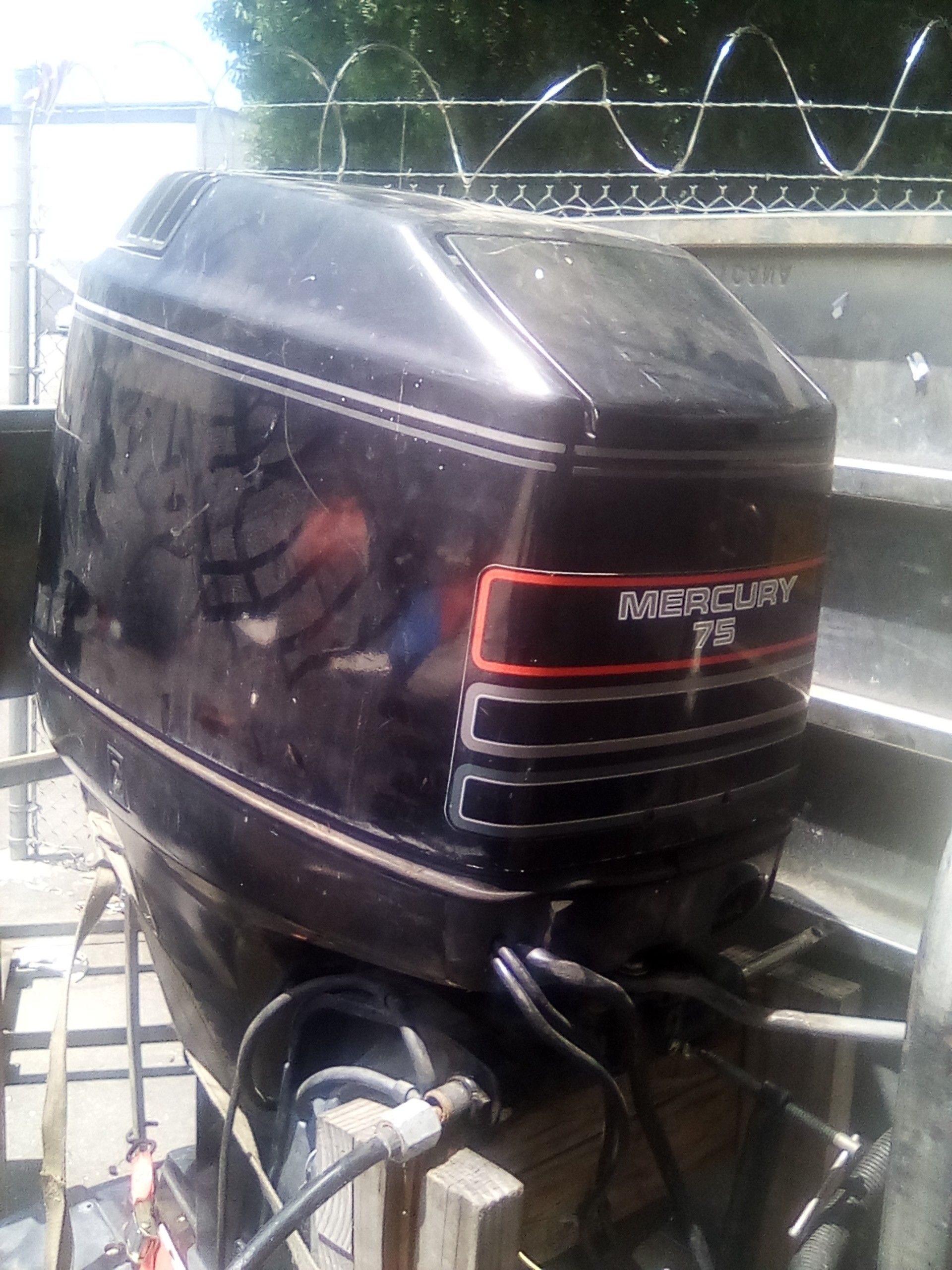 75 horsepower Mercury outboard motor for Sale in North Highlands, CA ...