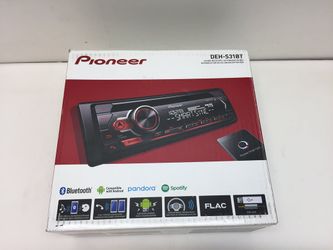 Pioneer DEH-S31BT Single Din Bluetooth Car Stereo CD Receiver, Android and Apple iOS ...