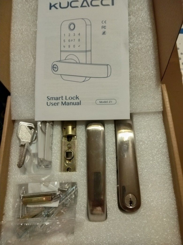 Kucacci Keyless Entry Door Lock/ Smart Lock For Front Door for Sale in Hemet, CA - OfferUp