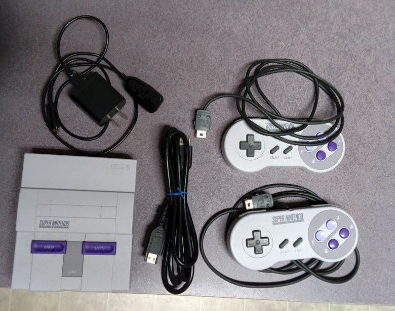 Mini SNES System with 21 games for Sale in Fort Worth, TX - OfferUp