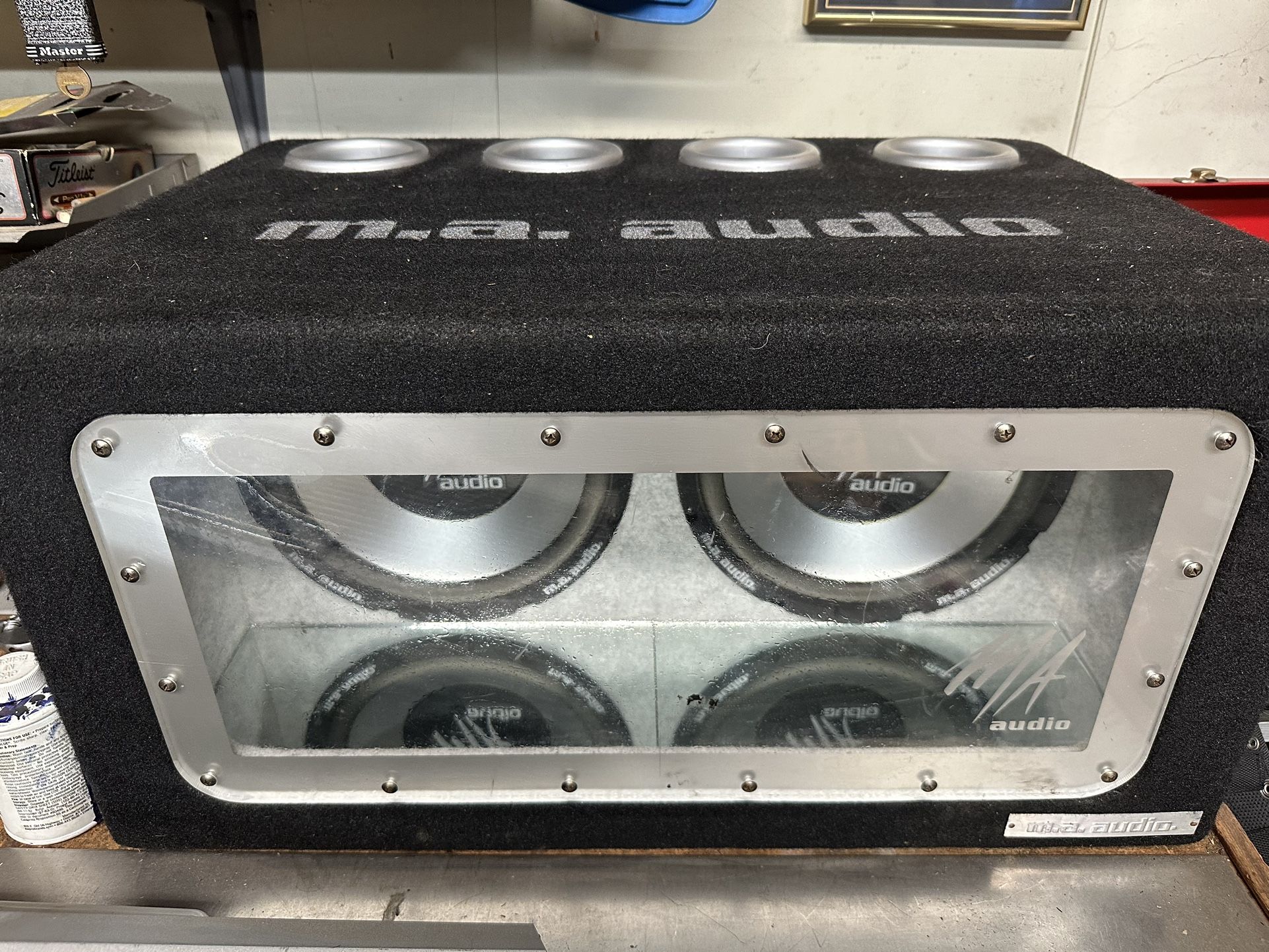 MA Audio Subwoofer And 550w Amp for Sale in Arcadia, CA - OfferUp