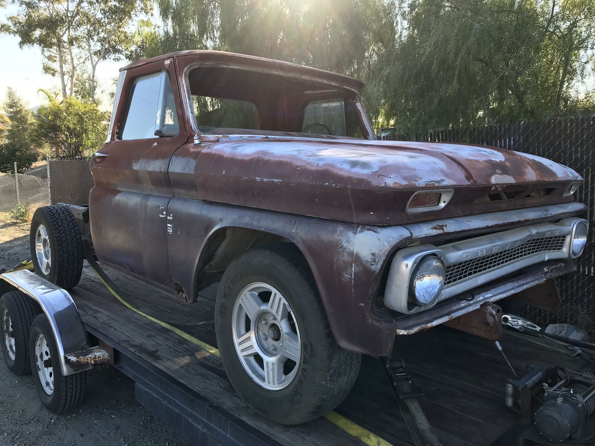1966 Chevy c10 roller projects minimal rust for Sale in Homeland, CA ...